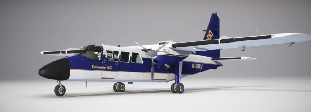 Britten Norman Islander BN2T – Liveries – BlackBox Simulation